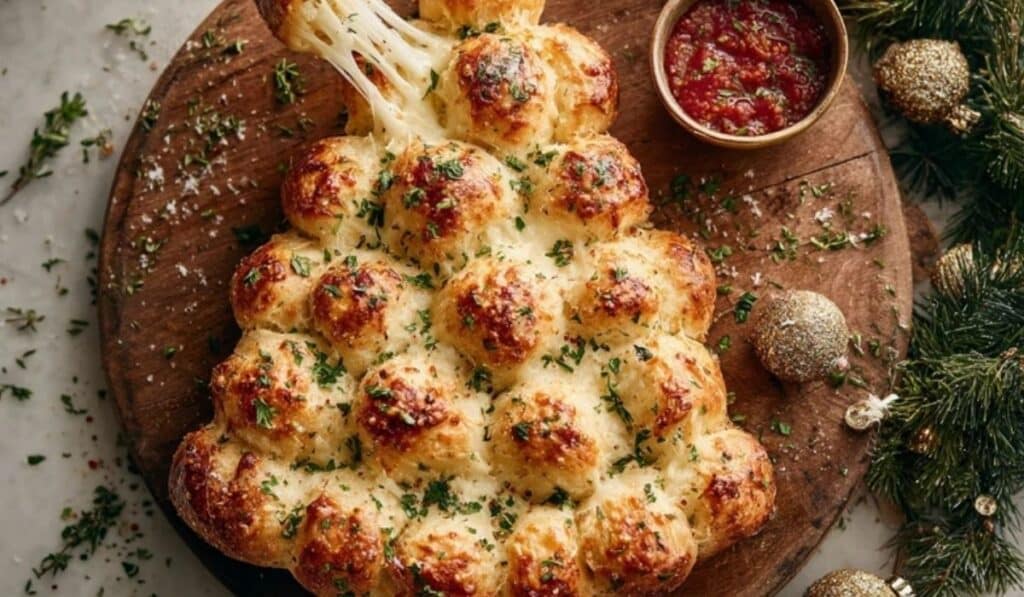 Cheesy Pull-Apart Christmas Tree Bread: 5 Remarkable Holiday Twists