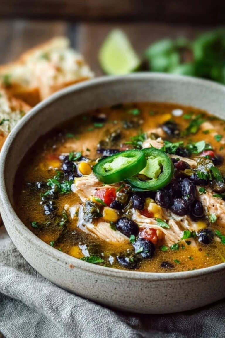 Chicken Poblano and Black Bean Soup: 5 Bold Reasons You’ll Crave It